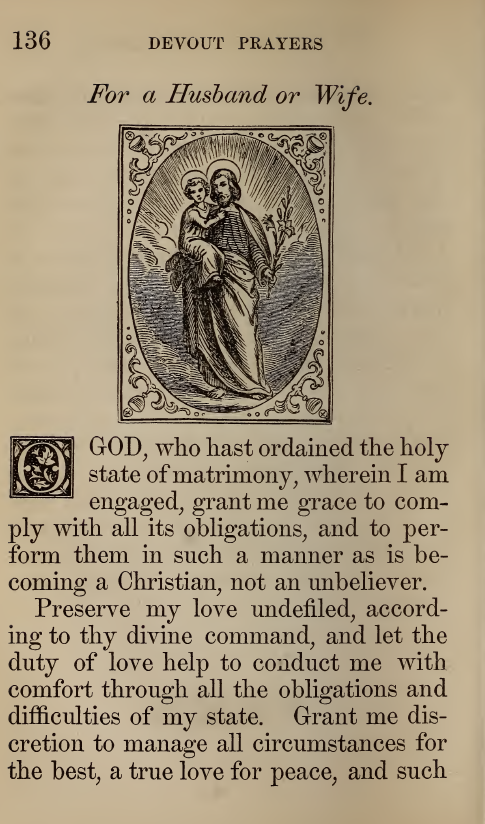 Prayers | Latin Mass Wedding